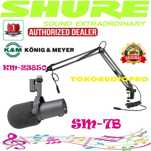 Jual shure sm7b sm-7b sm 7 b dynamic broadcast microphone - Paket A ...
