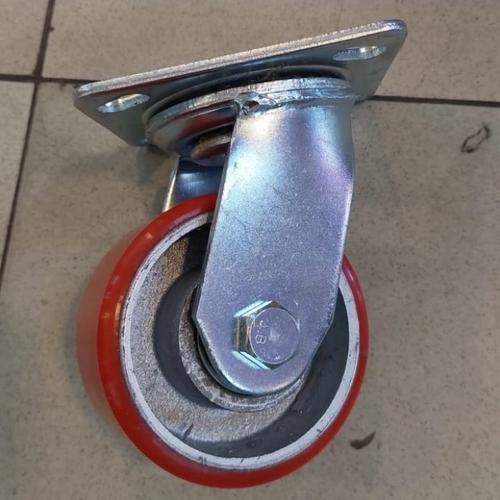 Jual roda PU ukuran 4 inchi hidup heavy duty - Kota Tangerang - putra ...