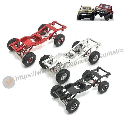 Jual Metal Upgrade Chassis Frame Axle Set Gearbox Shock Metal Full Kit ...