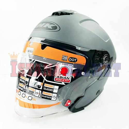 Jual HELM INK TERRA 2 GORILLA GREY MATT - M - Kota Bandung - ISTANA ...