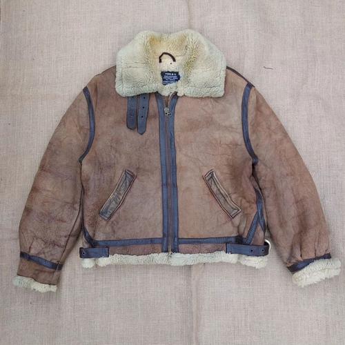 Jual SCHOTT USA Vintage B3 Leather Flight Jacket Bomber Pilot Classic ...