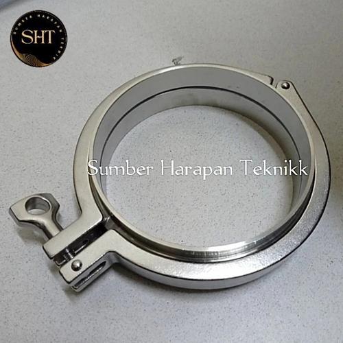 Jual Tri Clamp Ferrule Set 5" Inch / 127mm Sanitary Stainless 304 ...