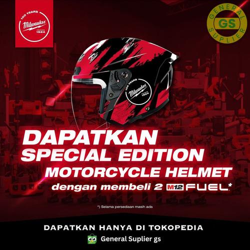 Jual Helm Half Face RSV New Windtail ( ORIGINAL ) MILWAUKEE SPECIAL ...