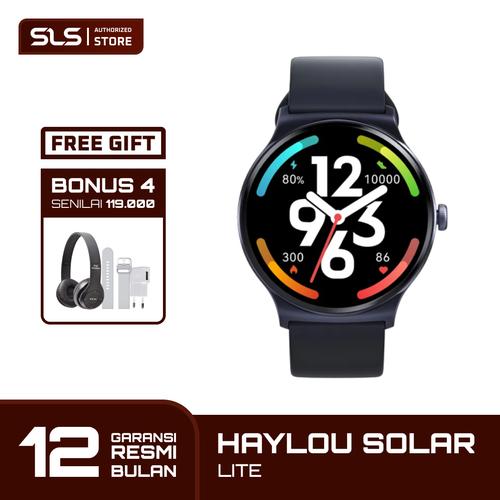 Promo Haylou Solar LS05 Smartwatch Global Version - Blue, Bonus Antigores - Jakarta Timur ...