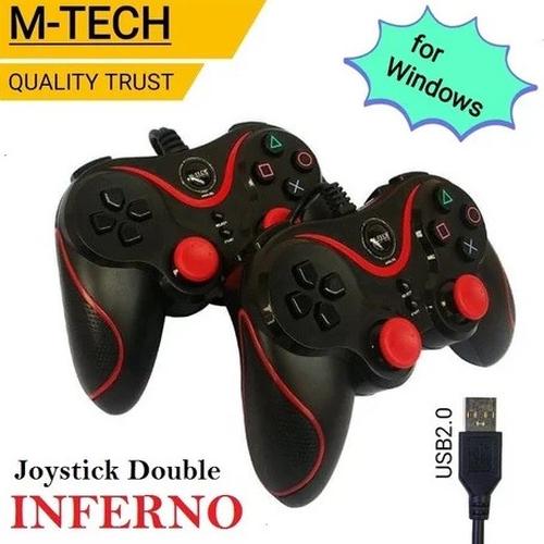 Jual Stick MTech MT-881D Dual Controller USB - Gamepad M Tech - Hitam ...