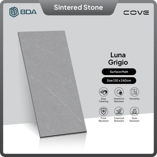 Promo BDA Granite Tile Granit 120X240 Keramik Lantai Keramik Dinding Big Slab Luna Grigio Cicil ...
