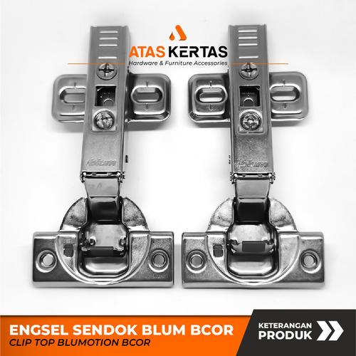 Jual Original Engsel BLUM BCOR slow motion / Clip top blumotion 107 ...