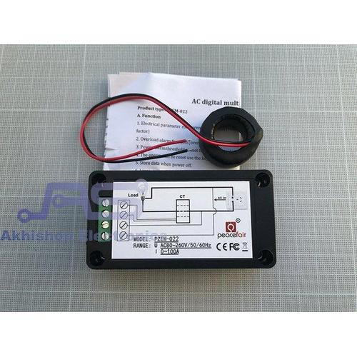 Jual Pzem-022 Ac 6In1 Volt Amp Watt Energy Frequency Power Factor Meter ...