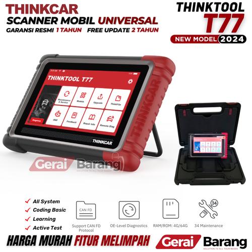 Jual Scanner THINKCAR THINKTOOL T77 Scanner Mobil Universal New Support CANFD DoIP Coding ...