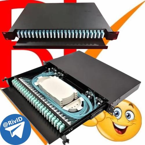 Jual OTB Rack 96 Core ODF 96c LC APC UPC OM2 OM3 OM4 96Core Adapter ...