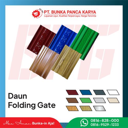Jual Daun Folding Gate - Prepainted Galvalum - Custom Ukuran - Ukir New ...