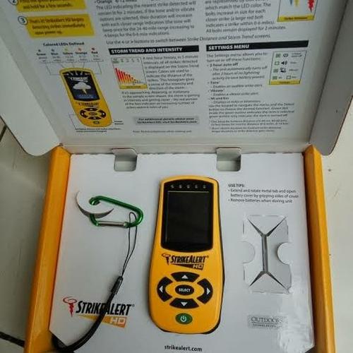 Jual Alat Ukur Deteksi Petir Lightning Detector STRIKE ALERT HD - Kota ...