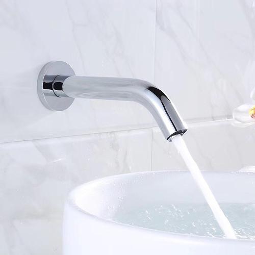 Jual Kran air sensor w19-Keran tembok wudhu otomatis on off cuci tangan ...