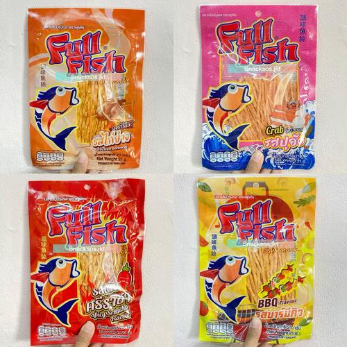 Jual FULLFISH SNACK BBQ / CHICKEN BBQ / CRAB FISH / SPICY SRIRACHA ...