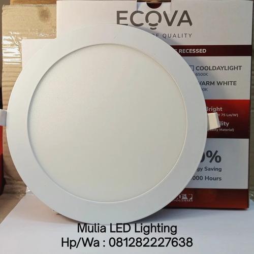 Jual Ecova Downlight/DL Panel light Inbow Bulat 18 Watt - 3000K ...