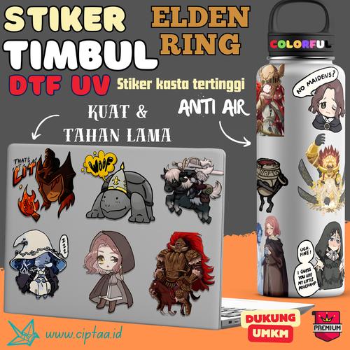 Jual Stiker Elden Ring - Sticker Timbul DTF UV - Stiker Pack - Stiker ...