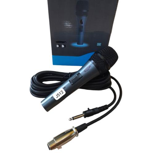 Jual J512 MIKROPHONE KABEL MICROPHONE SINGLE MIC VOCAL MIK DYNAMIC MIX ...