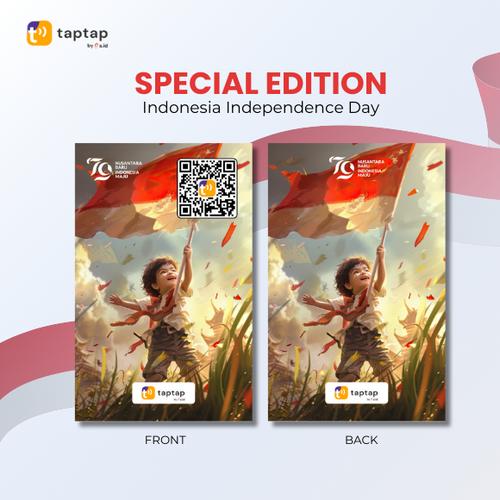 Jual Kartu Nama / ID Card Digital Special Edition taptap NFC/RFID Jenis Print Standar - MERDEKA ...