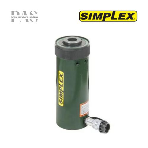 Jual Hydraulic Cylinders RC306A Hidrolik Center Hole 30 Ton SIMPLEX ...