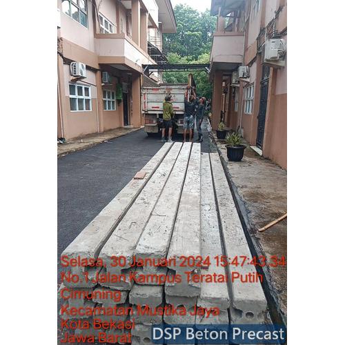 Jual Tiang Panel Beton Precast K250/Tiang Dinding Pembatas Mutu Beton ...