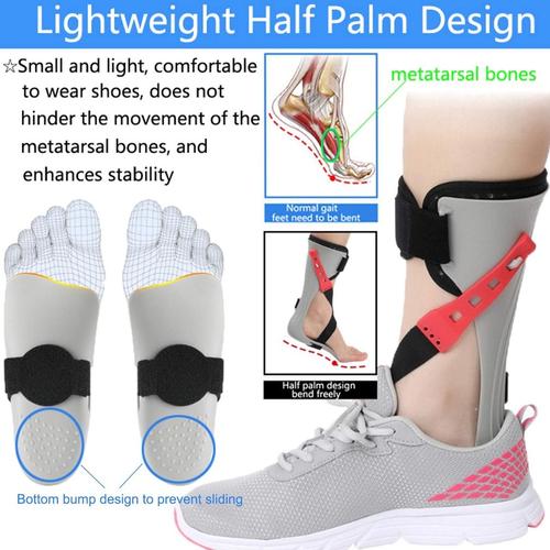 Jual Ankle Foot Orthosis Support AFO Brace Drop Foot Support Penyangga ...