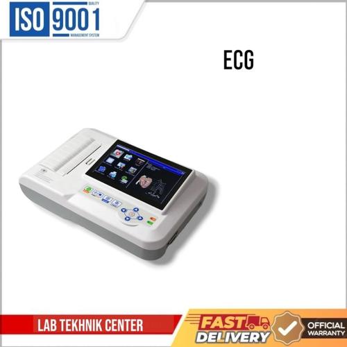 Jual Mesin Electrocardiograph 6 Channel Printer Analisys CE Touch ECG ...
