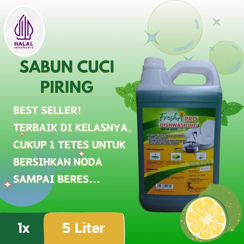 Promo Sabun Cuci Piring Fresha Pro Diswashing Jerigen 5L - Jakarta ...