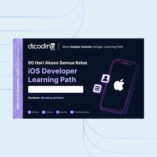 Jual Langganan Learning Path iOS Developer - Kota Bandung - Dicoding ...
