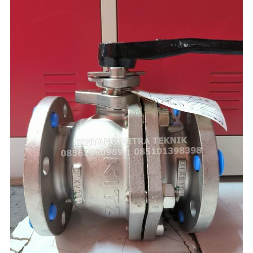 Jual BALL VALVE KITZ STAINLESS SS304 JIS10K FIG 10UTB 3" INCH - Kota Bandung - BINTANG MITRA ...