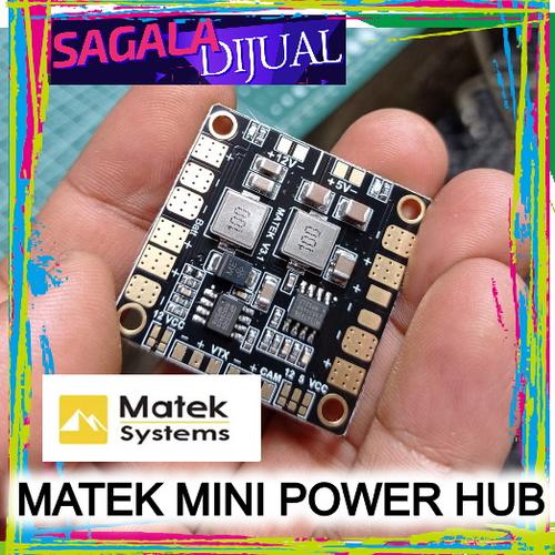 Jual MATEK Mini Power Hub Power Distribution Board PDB with BEC 5V ...