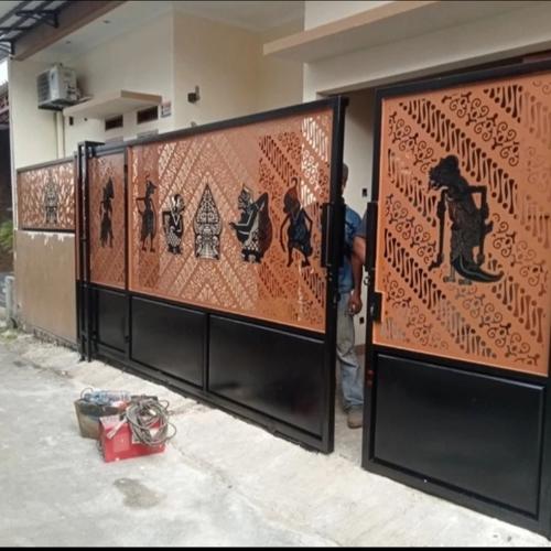 Jual pagar rumah motif cuting laser - Kota Bekasi - berkah jaya las ...