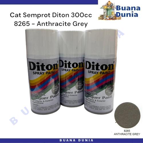 Jual Pilox DITON 300cc | 8265 Anthracite Grey 300ml | Pilok Cat Semprot ...