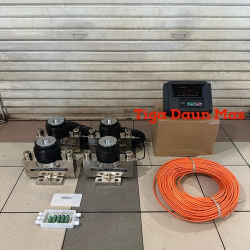 Jual Paket Jembatan Timbangan 4 PC Load Cell Keli QS 30 Ton + Indikator Sonic A12EK + Junction ...