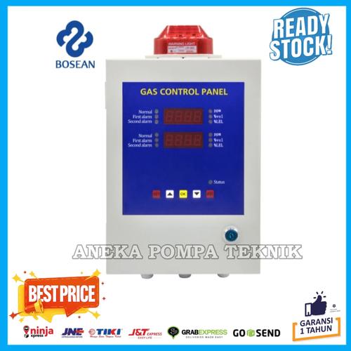 Jual Gas Detector Controller 2 Channel Bosean BH-50 Control Panel BH50 ...
