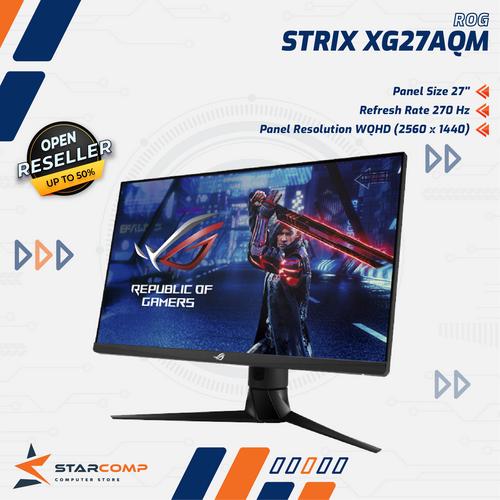 Promo ASUS ROG Strix XG27AQM HDR Gaming Monitor 27" WQHD, 0.5ms, 270Hz ...