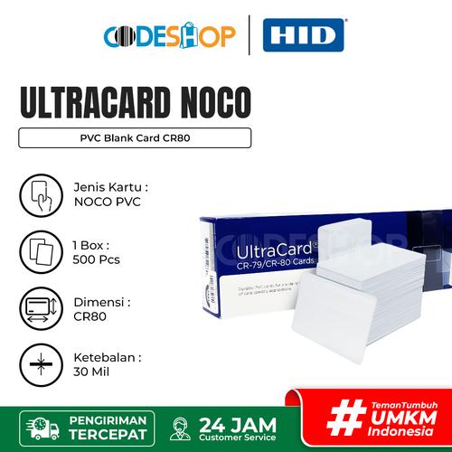 Promo BLANK ID CARD PVC ULTRACARD HID NOCO CR 80 ISI 500 PCS Cicil 0% ...