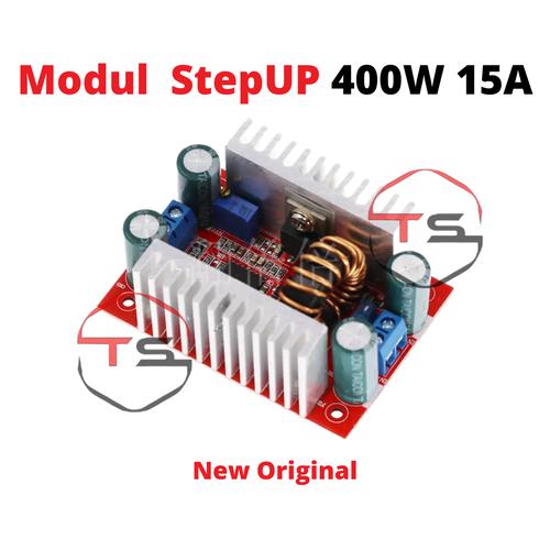 Jual Modul Step Up Stepup DC 15A 400W 400 Watt 15 Amper High Power ...