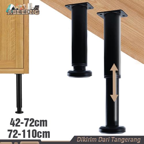 Jual Kaki Meja Bulat Kaki Meja Adjustable 42-72cm, 72-110cm - 72-110cm ...