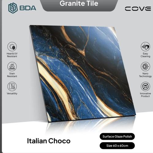 Jual granit lantai kilap cove Azul perlato 60x60 kw1 /dus /1.44m2 - Kab ...