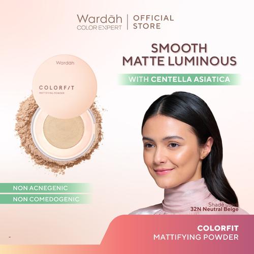 Promo Wardah Colorfit Mattifying Powder -Bedak Tabur Dengan SPF & Tahan ...