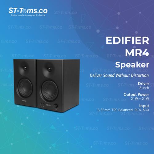 Promo Edifier MR4 / MR 4 Powered Studio Monitor Speakers Active Speaker ...