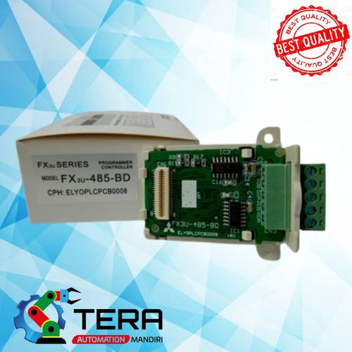 Jual PLC Mitsubishi FX3U-485-BD RS485 connector FX3U 485 BD 485BD ...