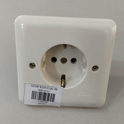 Jual Stop kontak tanam dinding 1 lubang broco - Kab. Boyolali - Harapan ...