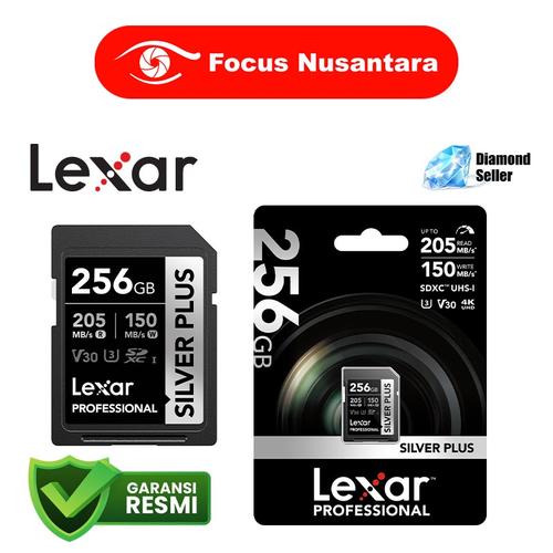 Jual LEXAR Professional SDXC 256GB / 128 GB / 64 GB UHS-I Memory Card R 205MB/s W up to 150MB/s ...