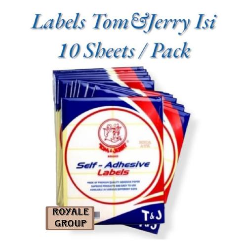Jual Label Isi 10 Lembar / Label / Sticker Tom & Jerry Murah - 99 ...
