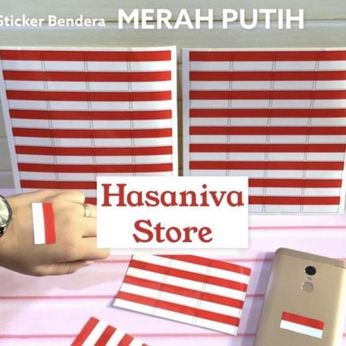 Jual Sticker Pipi Merah Putih / Sticker Bendera 17 Agustus - Lurus 20 ...