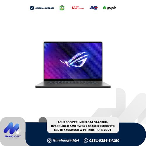Jual ASUS ROG ZEPHYRUS G14 GA403UU-R745OL6G-O AMD Ryzen 7 8845HS 2x8GB ...