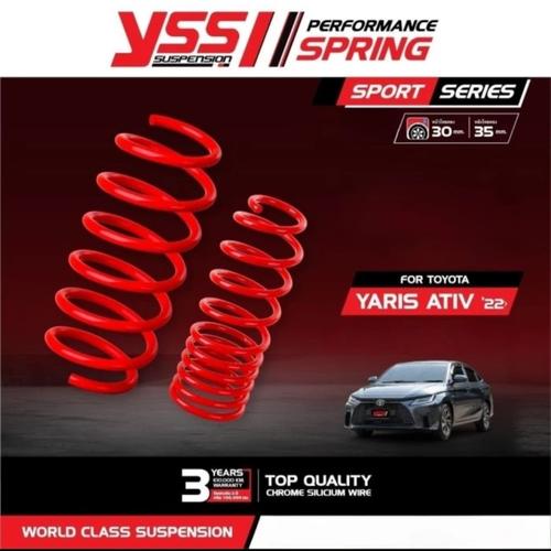 Promo Lowering Kit And Std Height Comfort Per YSS Performance Spring Toyota Yaris Ativ 22 ...