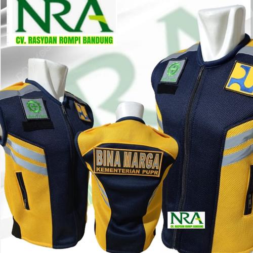 Jual Rompi PUPR KUNING SATUAN LOGO CUSTOM - L, LOGO BINAMARGA - Kab ...