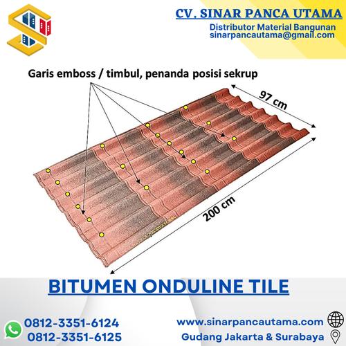 Jual JUAL ATAP BITUMEN ONDULINE TILE RINGAN DAN RAMAH LINGKUNGAN - Kab ...